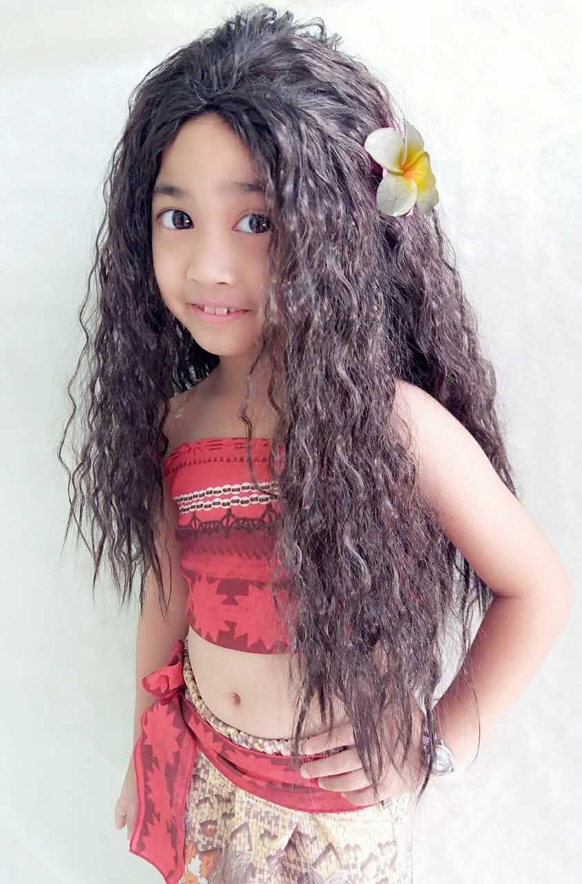 Wig / Rambut Palsu Disney Princess Putri Moana | Lazada Indonesia