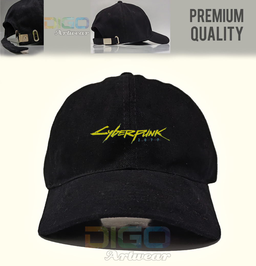 TOPI BASEBALL GAME CYBERPUNK 2077 PREMIUM CAPS HAT RAFEL COTTON CAKOP ...