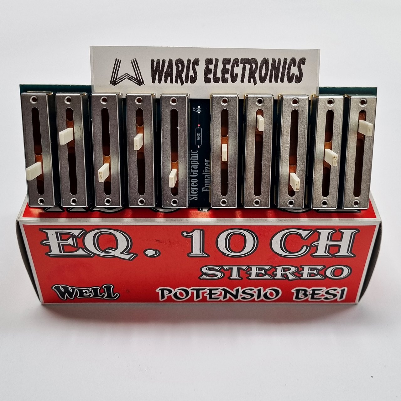 Kit Rangkaian Equaliser 10 Channel Potensio Besi | Lazada Indonesia
