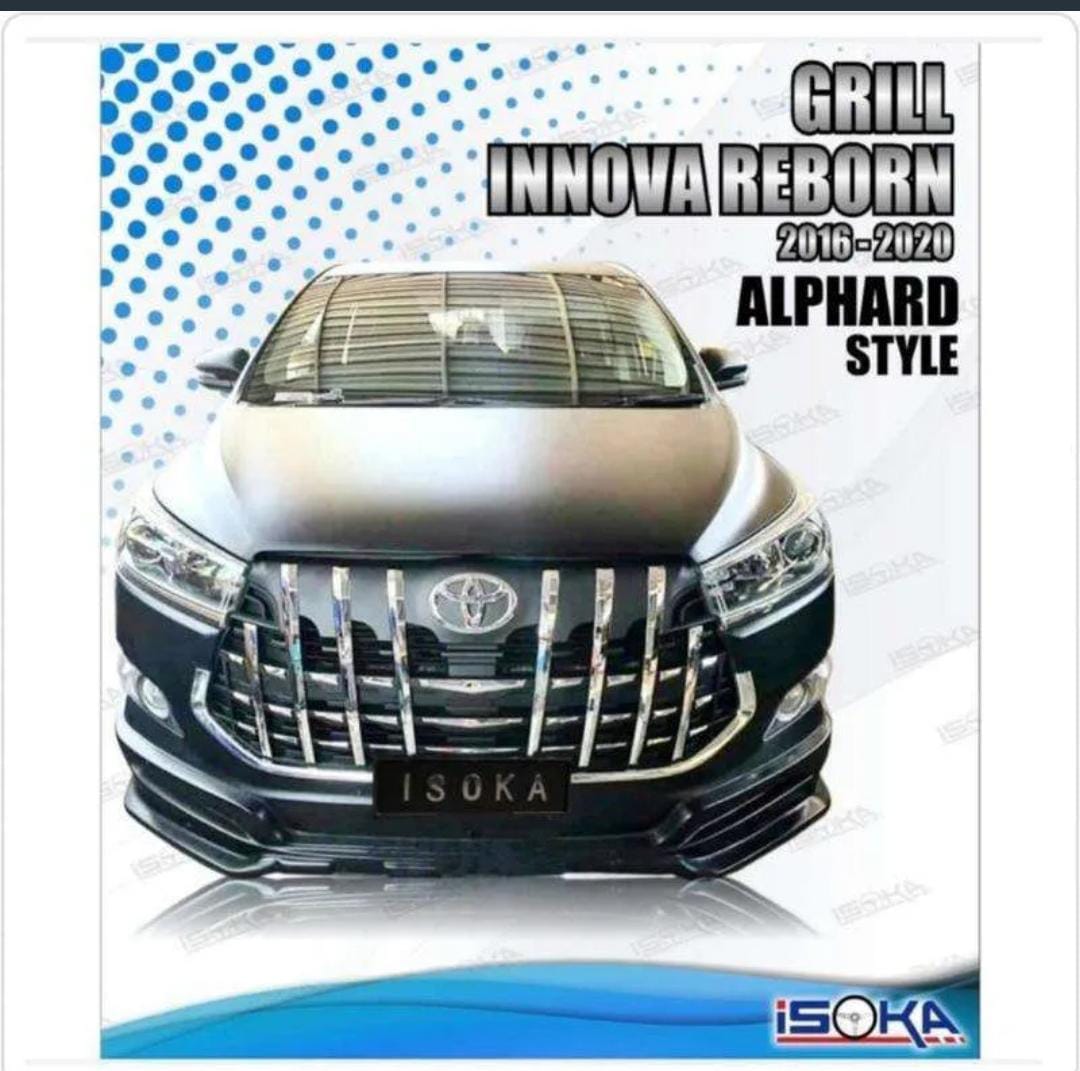 GRILL DEPAN INNOVA REBORN 2016 - 2020 INNOVA REBORN FACELIFT 2021 2022 ...