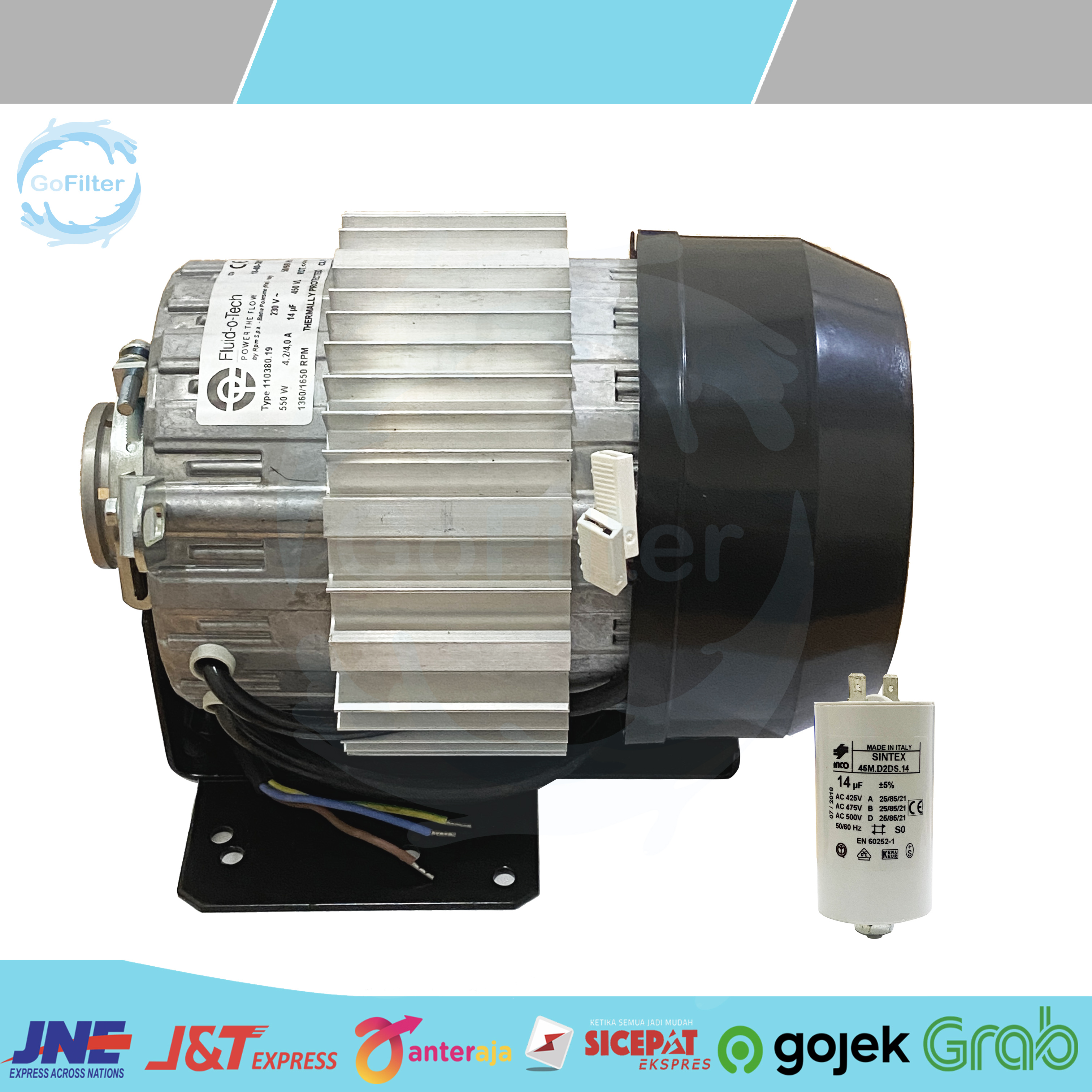 POMPA BOOSTER DINAMO ROTOFLOW 3/4 / MOTOR ROTOFLOW 3/4 HP | Lazada ...