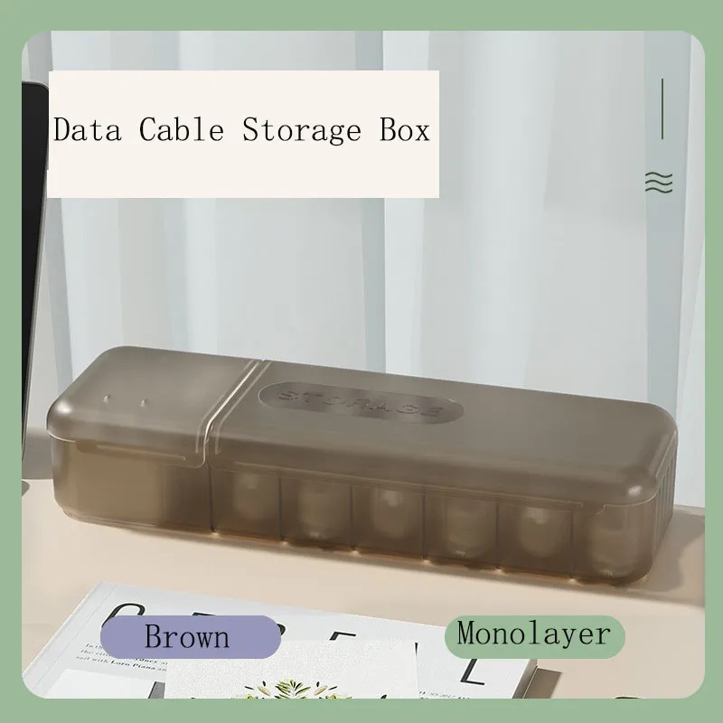 ON Kotak Penyimpanan Kabel Data Box Cabel Charger HP | Storage Kabel ...