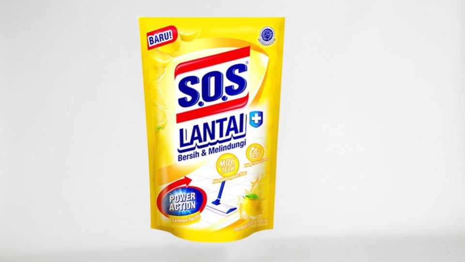 Pembersih Lantai Lemon Twist SOS Pouch 750 ml | Lazada Indonesia