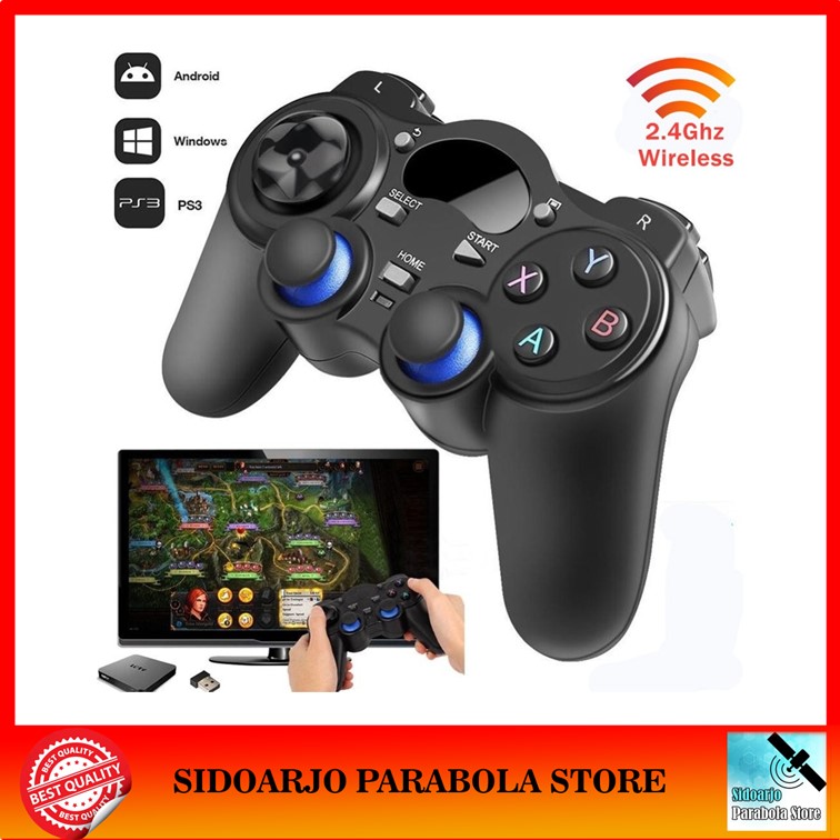 Gamepad Stick Controller Wireless 2.4Ghz Joystick Android PC Laptop ...