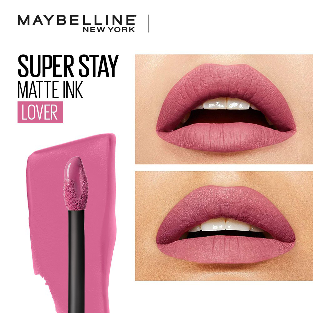 Maybelline Superstay Matte Ink Lipstick - 15 - Lover | Lazada Indonesia