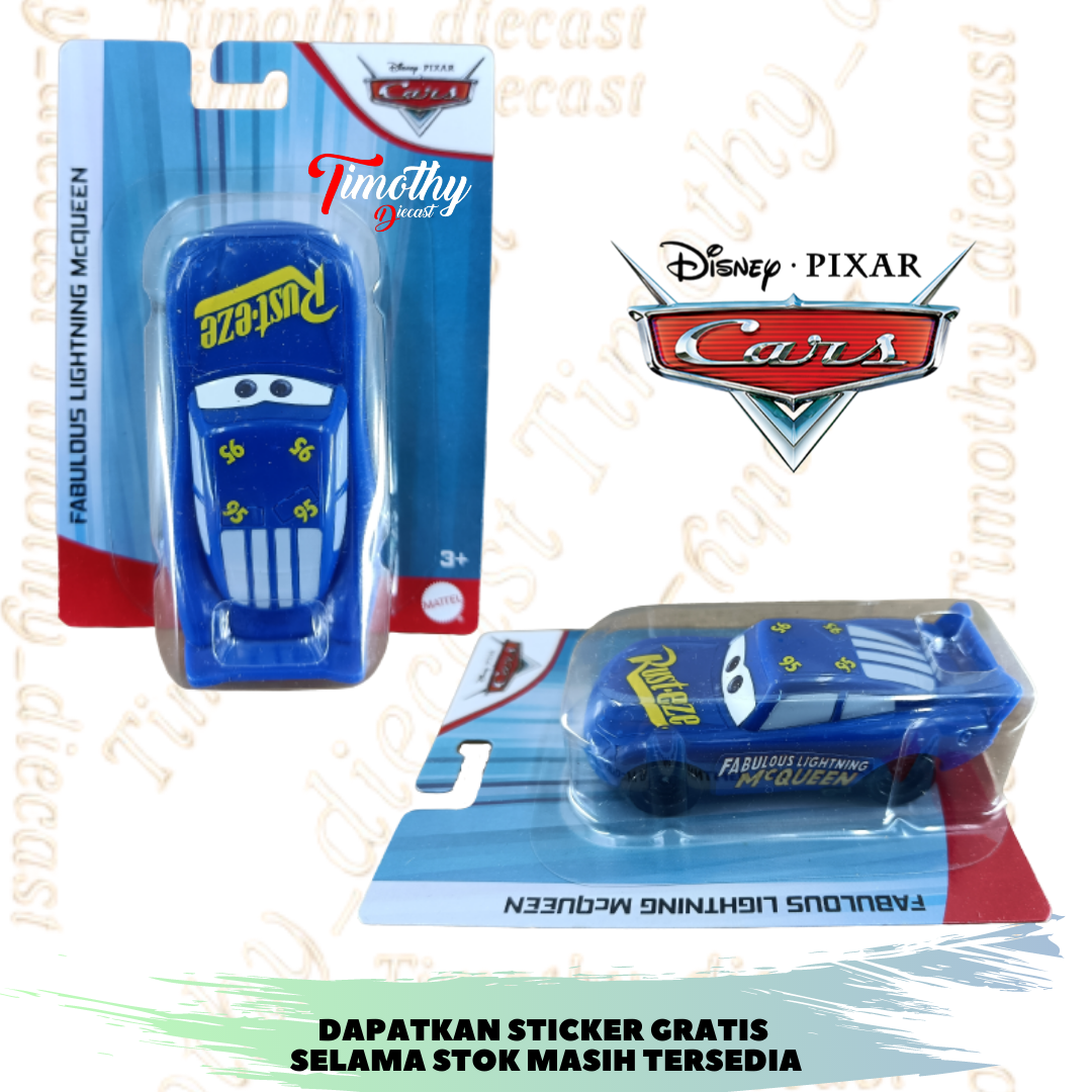 Disney Pixar Cars Original McQueen Jackson Strom Fabulous Bobby Swift ...