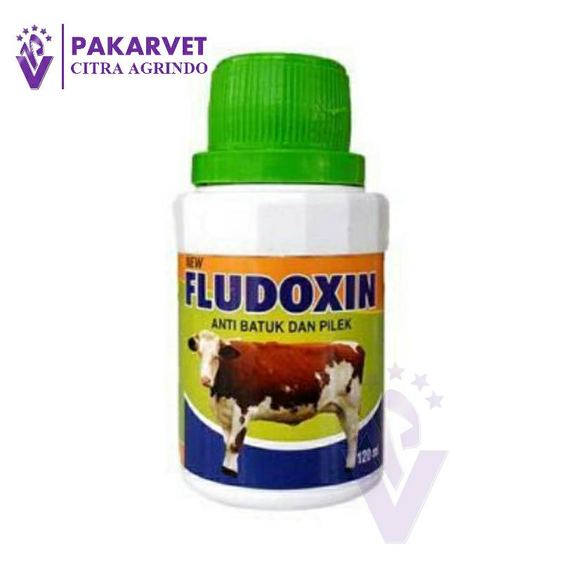 FLUDOXIN obat anti flu, batuk, pilek, untuk sapi, kerbau, kuda, kambing ...