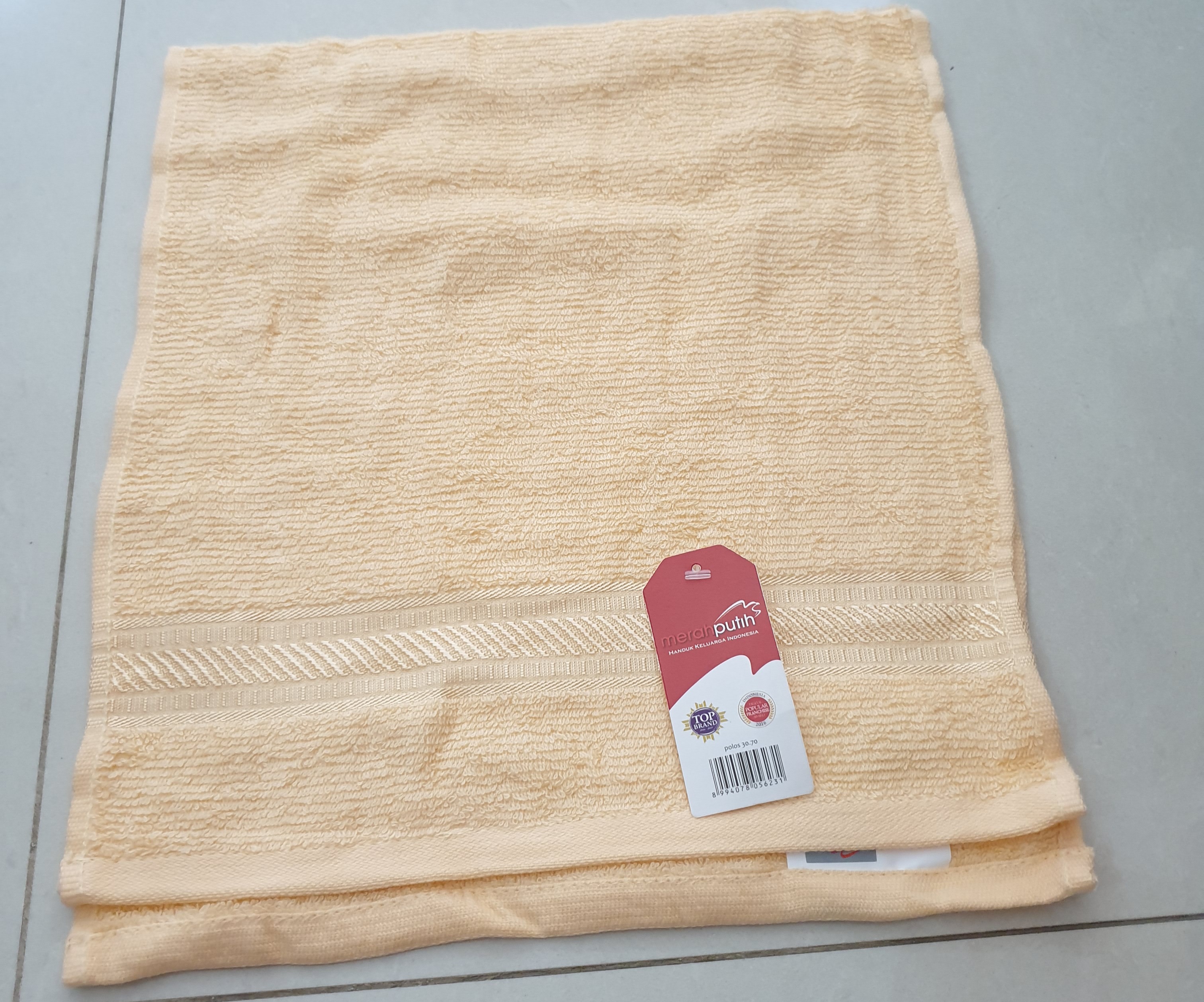 HANDUK MERAH PUTIH ukuran 30x70 cm (Kecil) | Lazada Indonesia