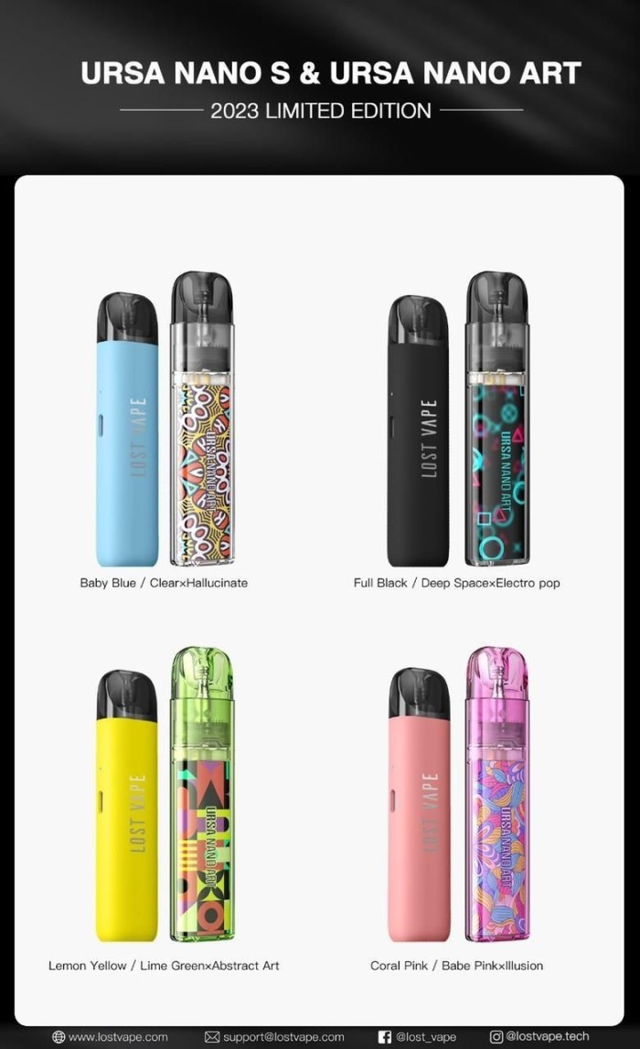 Limited Edition Buy 1 Get 2 Ursa Nano S & Ursa Nano Art Le Authentic ...