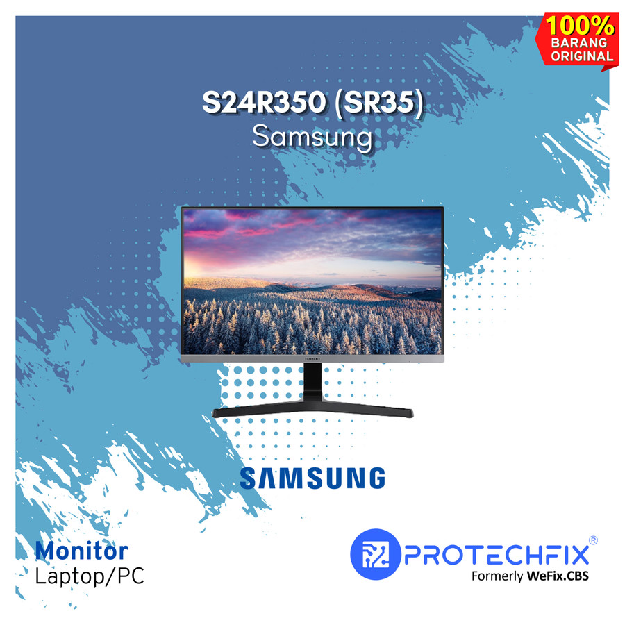 Monitor 24" Samsung FHD 75Hz LS24R350 | Lazada Indonesia