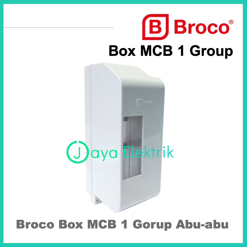 Box MCB BROCO 1 Group OB Tempel Abu - Outbow Kotak 1 Grup 17101 Grosir ...