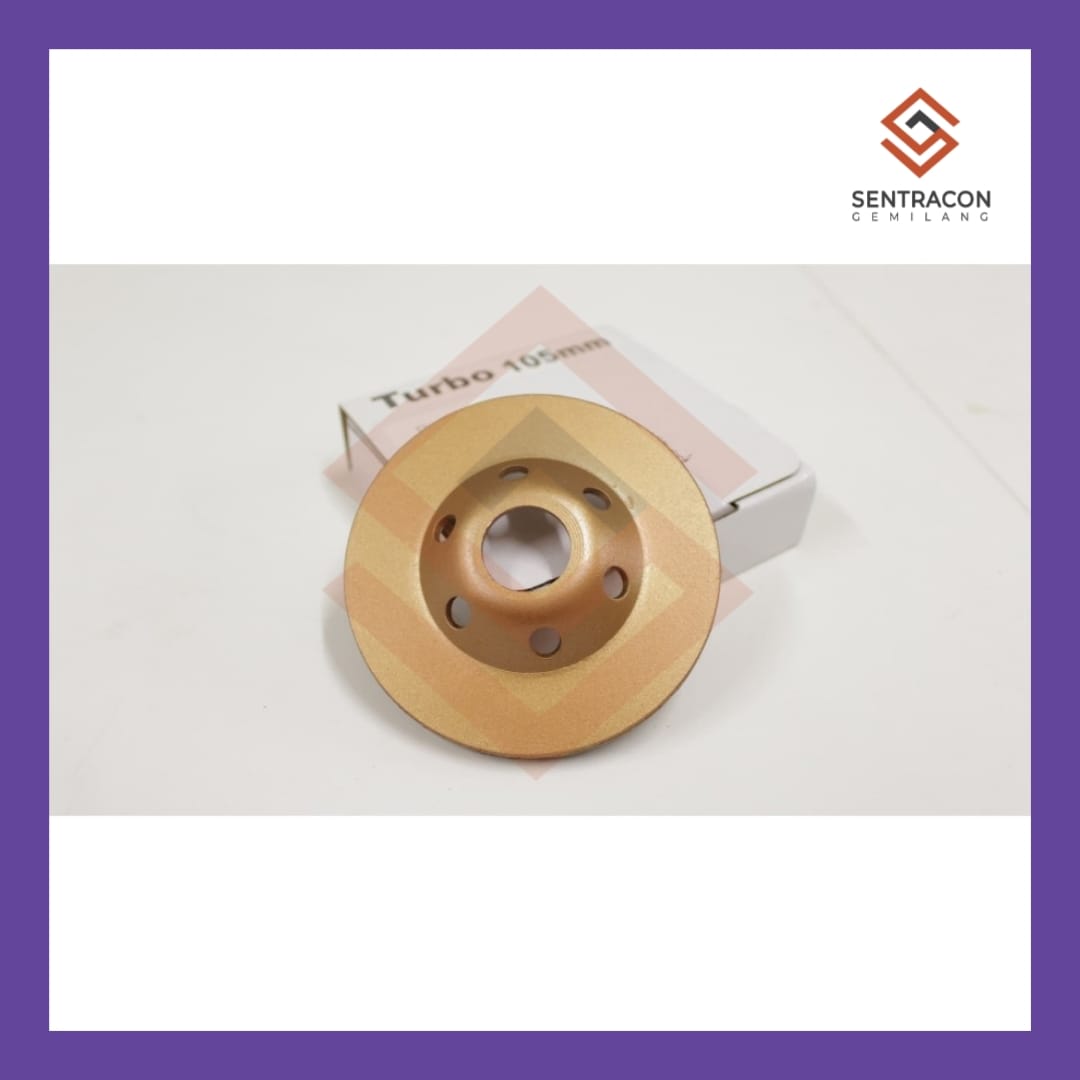 MATA GERINDA MANGKOK CUP TURBO 105 MM DW 4' TCE | Lazada Indonesia