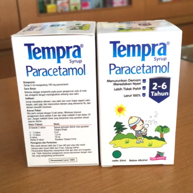 Tempra Paracetamol Syrup 30 ml | Lazada Indonesia
