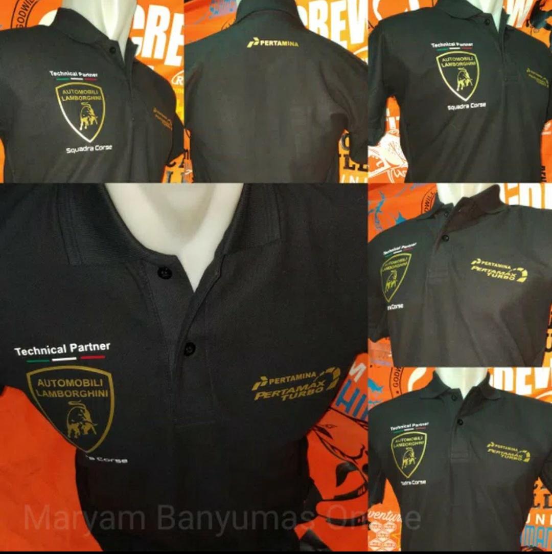 POLO PERTAMINA PERTAMAX TURBO LAMBORGHINI TECHNICAL PARTNER | Lazada ...