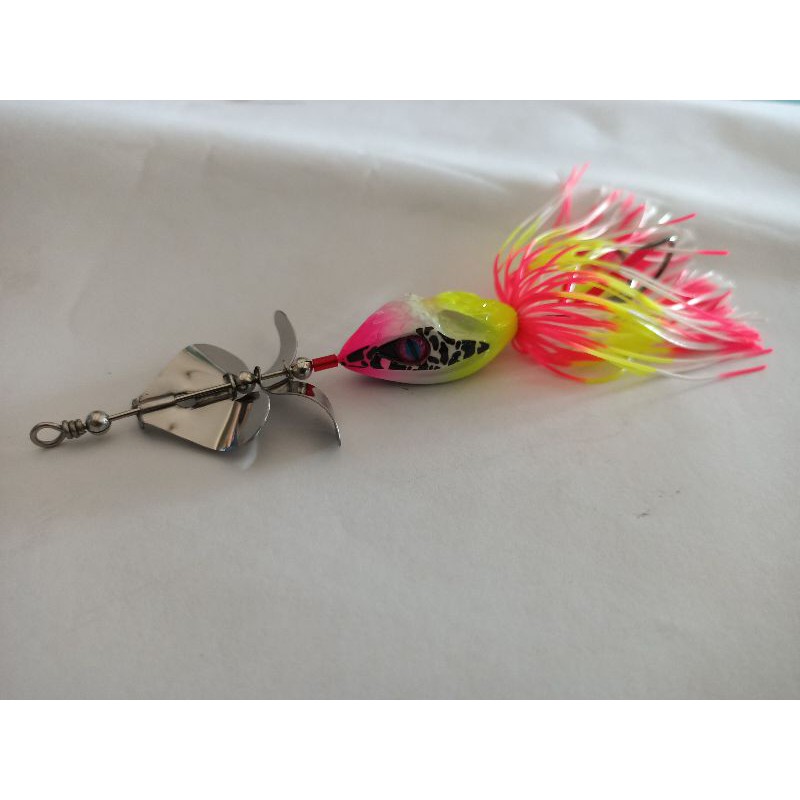 slater mini dragon double propeler Rizky angler lure | Lazada Indonesia