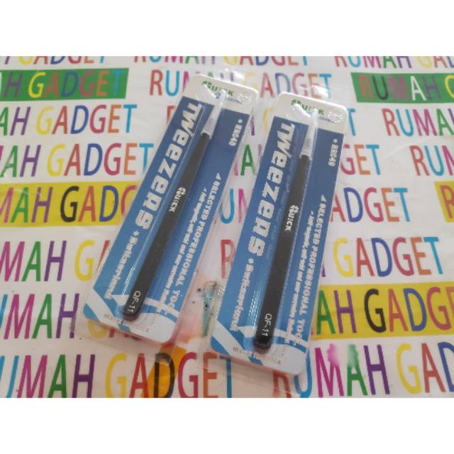 PINSET LURUS TWEEZERS QUICK QF 11 ALAT SERVIS HP | Lazada Indonesia