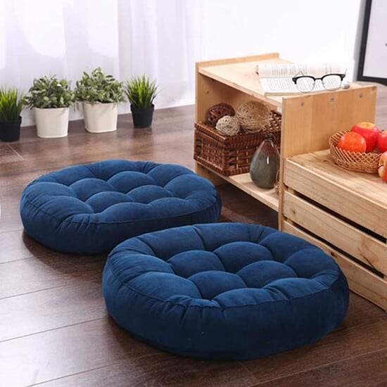 BAYAR DI TEMPAT Large Round Chair Cushions / Bantal Duduk Bunder Besar ...