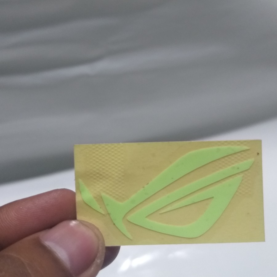 Sticker LOGO ASUS ROG glow in the dark | Lazada Indonesia