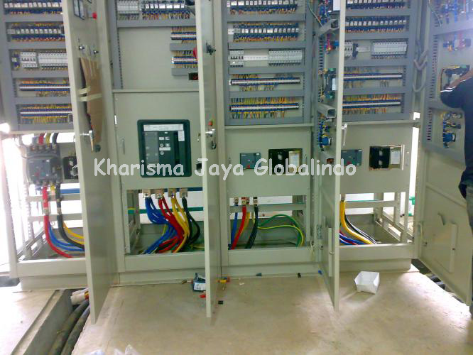 Panel Genset manual Sinkron/ Panel Genset ATS AMF/ Panel Genset LVMDP ...