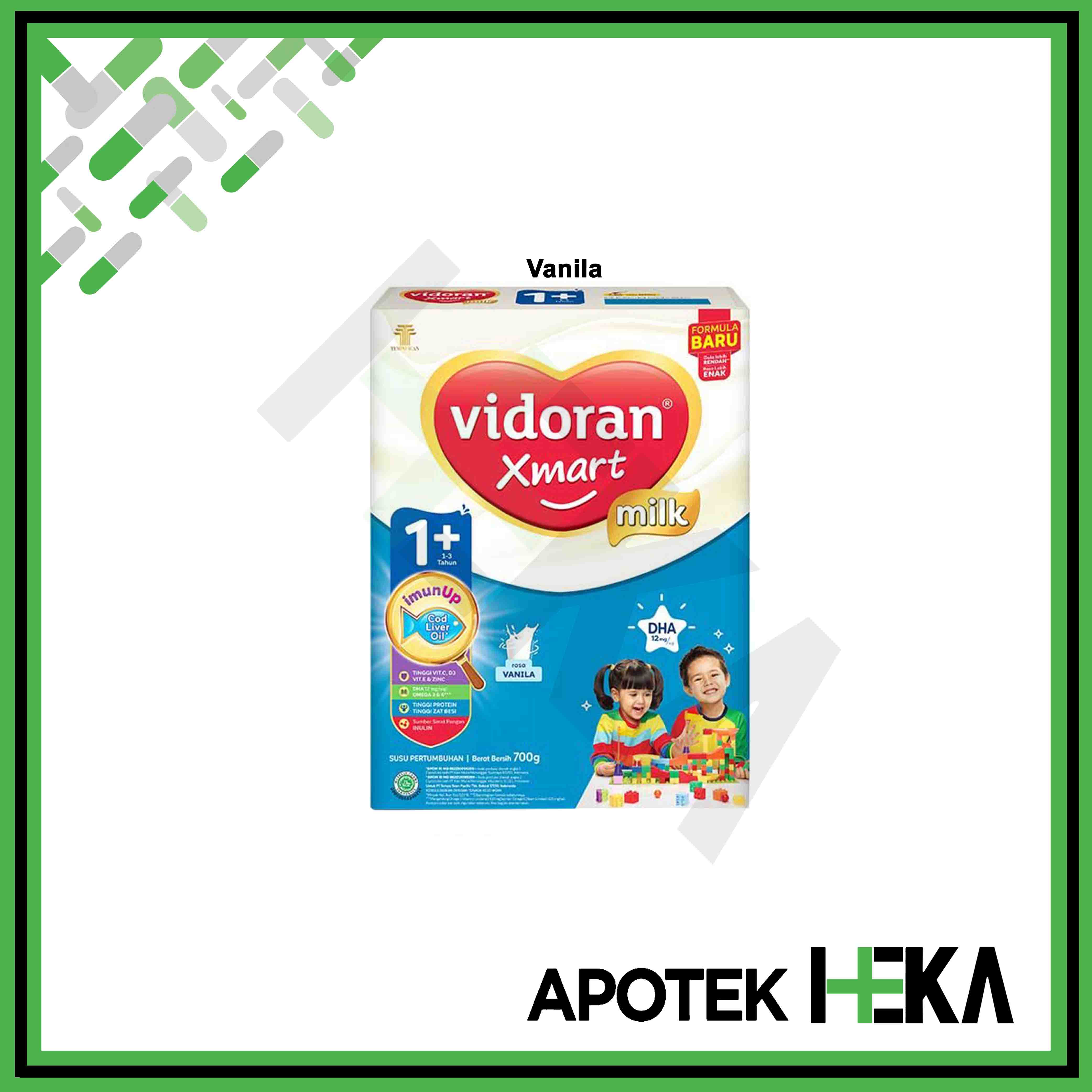 Vidoran Xmart 1+ Box Kemasan 700 g | Lazada Indonesia