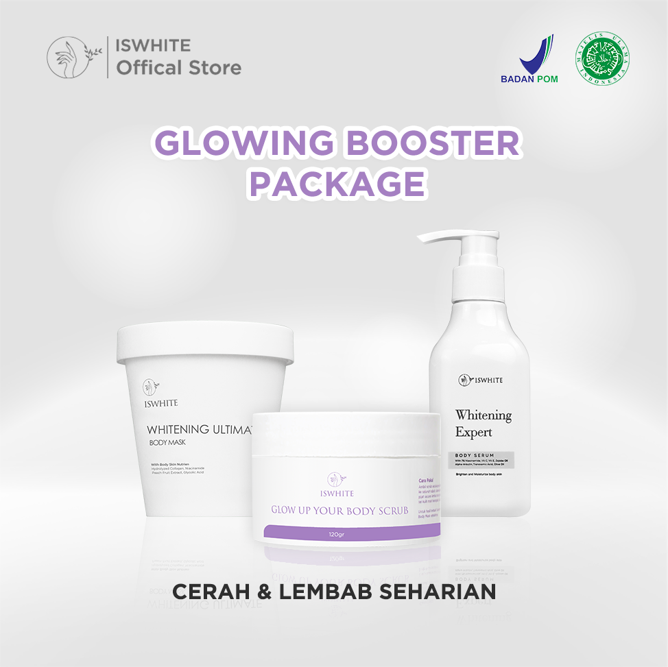 ISWHITE Glowing Booster Package | Lazada Indonesia