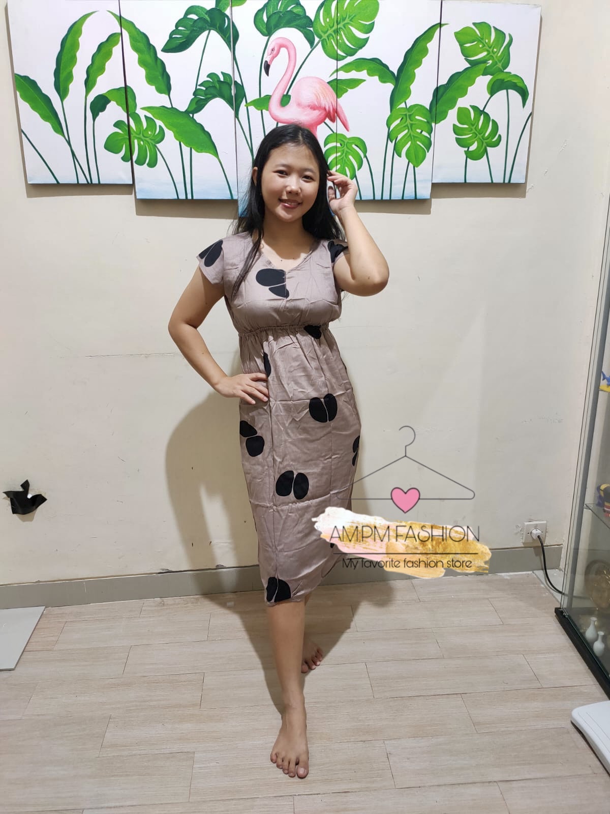 DASTER KERUT MANOHARA KOPI BAHAN KAIN RAYON PREMIUM BALI DASTER REMAJA ...