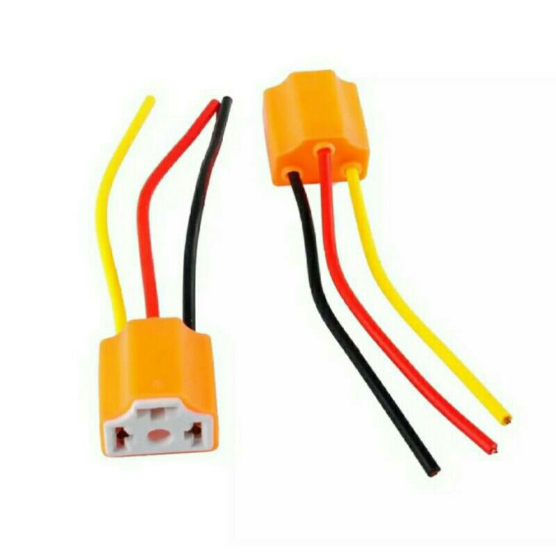 Socket lampu H4 keramik Socket Seal Beam / Relay Lampu | Lazada Indonesia