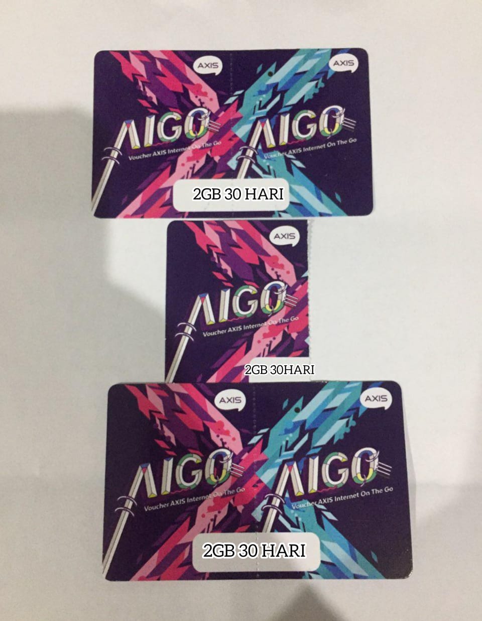 VOUCHER AXIS AIGO 2GB | Lazada Indonesia