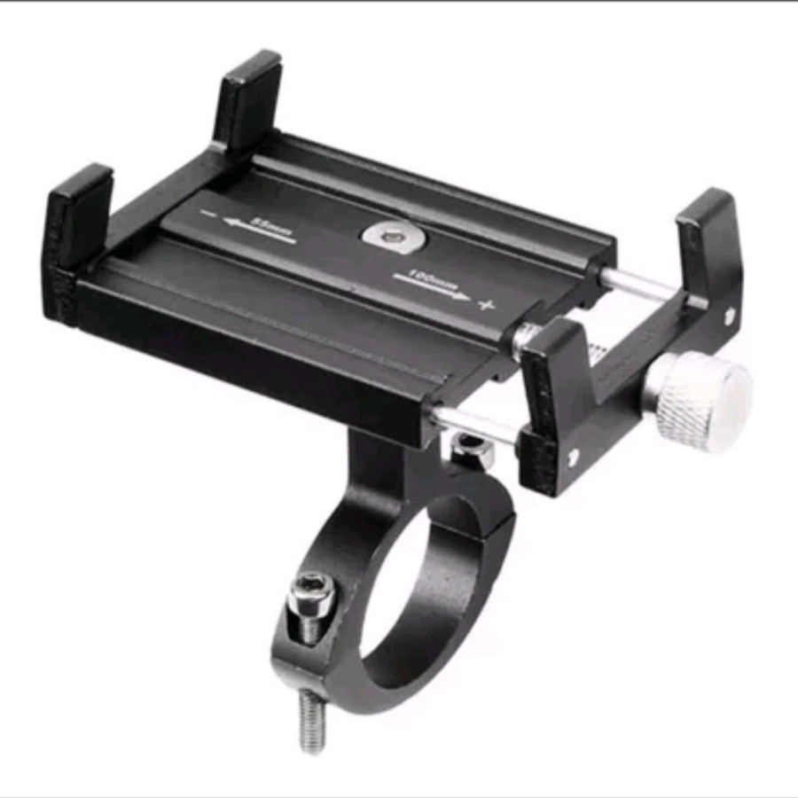 Holder Hp full besi handphone GPS dudukan hp tempat hp motor Vixion ...