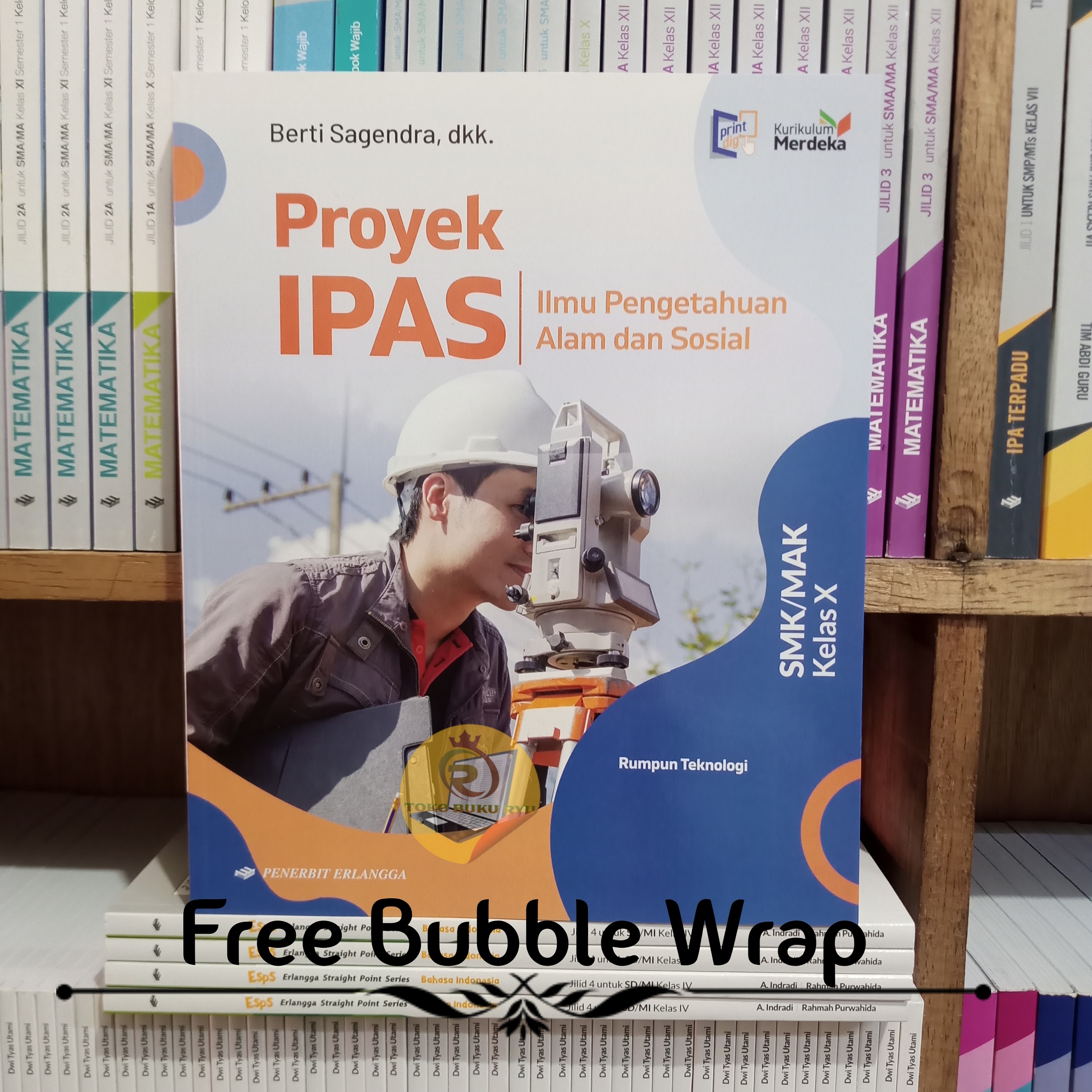 Proyek IPAS Kelas 1 SMK Rumpun Teknologi Kurikulum Merdeka Erlangga | Lazada Indonesia