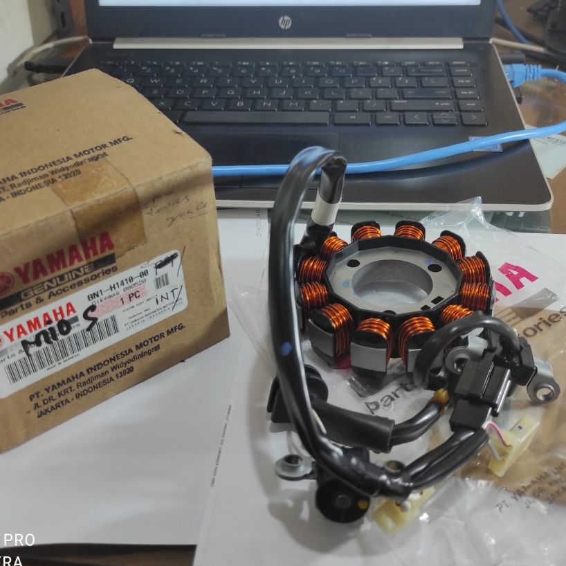 Spul Spull Stator Assy Yamaha Mio 125 M3 Fino SOUL GT 125 REMOTE 2 PULSER BN1-H1410-00 | Lazada ...