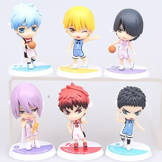 PETIT CHARA SERIES KUROKO NO BASUKE BASKETBALL TETSUYA KAGAMI SET 6 ...
