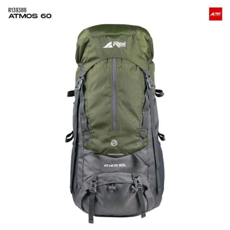 TAS CARRIER REI ATMOS 60L TAS KERIL REI TAS GUNUNG CAMPING TAS PRIA DAN ...