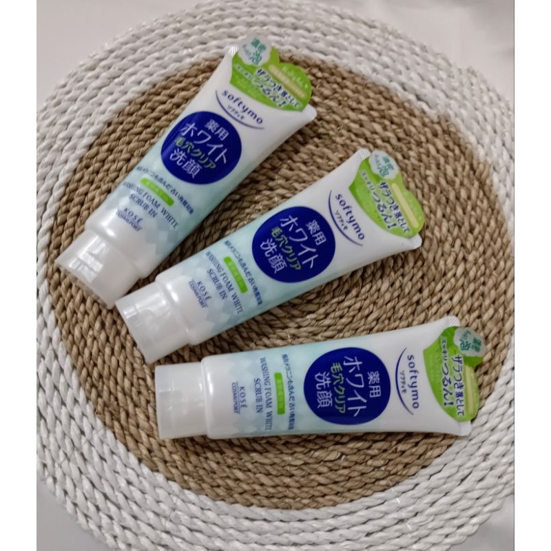 Kose Softymo medicated Scrub Facial Wash - 150 gr | Lazada Indonesia