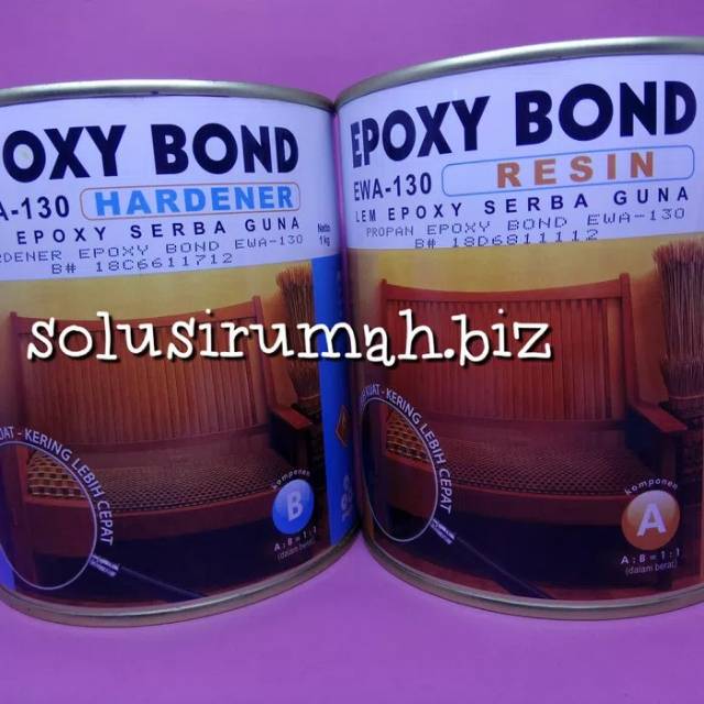 LEM EPOXY PROPAN 2KG 1SET=2BIJI EPOXY BOND MARINE | Lazada Indonesia