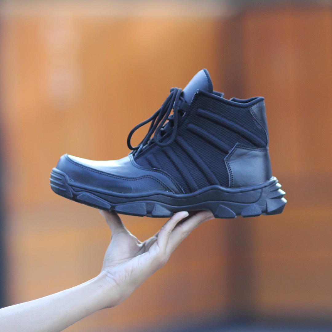 Sepatu pdl pendek tipe ninja titan sepatu pria safety berkualitas ...