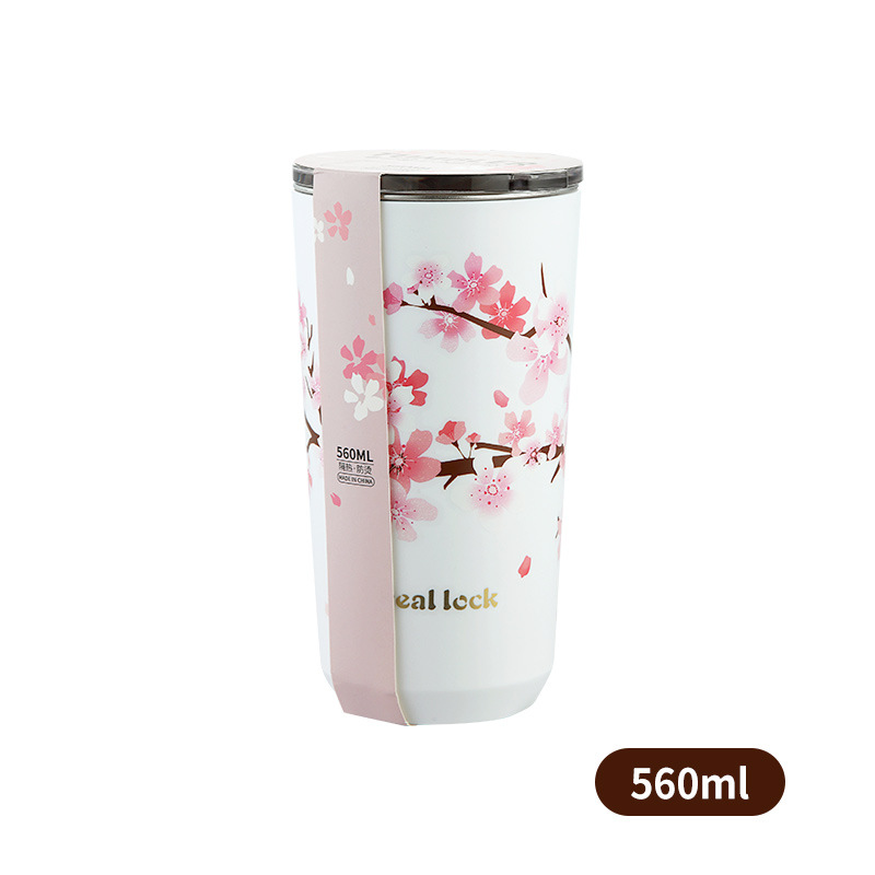 GELAS MUG SEAL LOCK SAKURA 360 ML, 460 ML, 560 ML STAINLESS STEEL 304 ...
