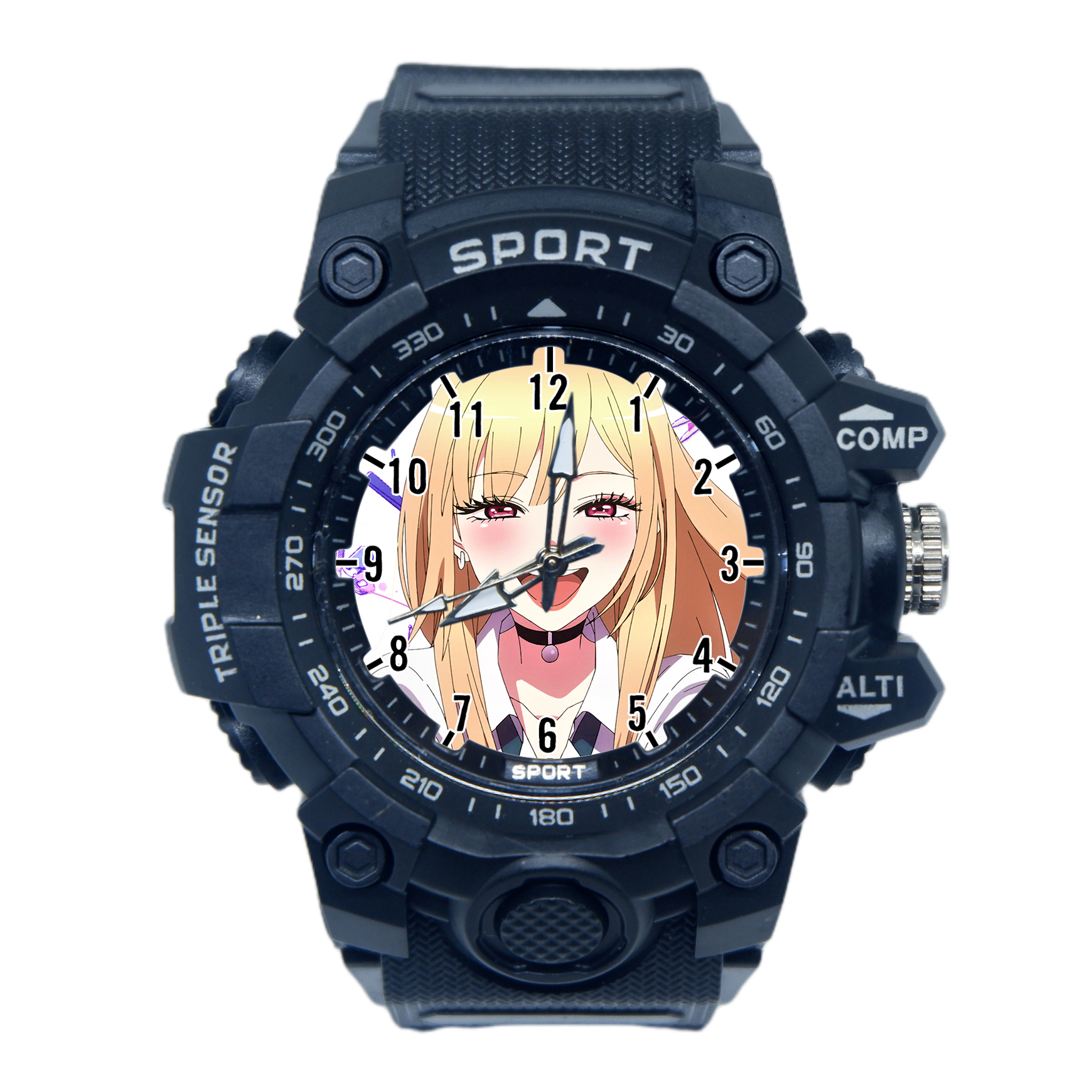 Jam Tangan Cowok Karakter Anime Kitagawa Marin Waifu Favorit Anti Air ...