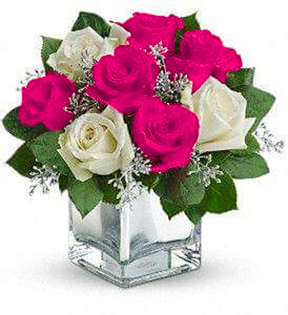 Naindo Bucket Bunga set Plus vas kaca hiasan ruang tamu dan kantor ...