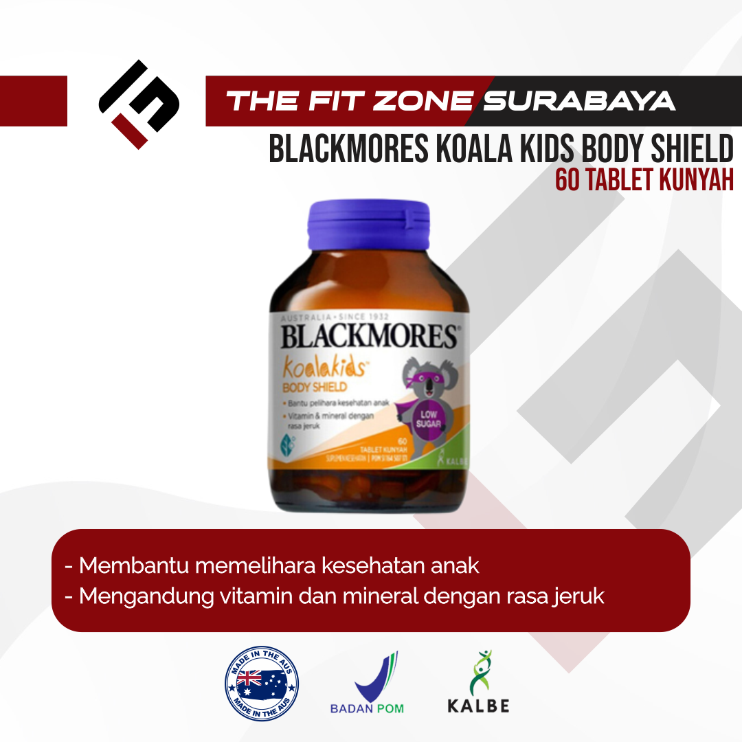 Blackmores Koala Kids Bodyshield 60 Tablet BPOM | Lazada Indonesia
