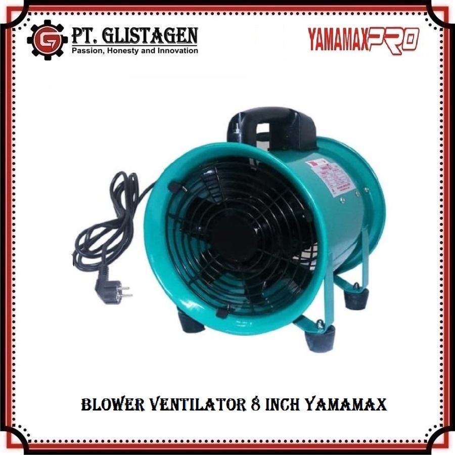 Portable Ventilator / Blower / Exhaust 8" Inch Kipas Blower Exhaust ...