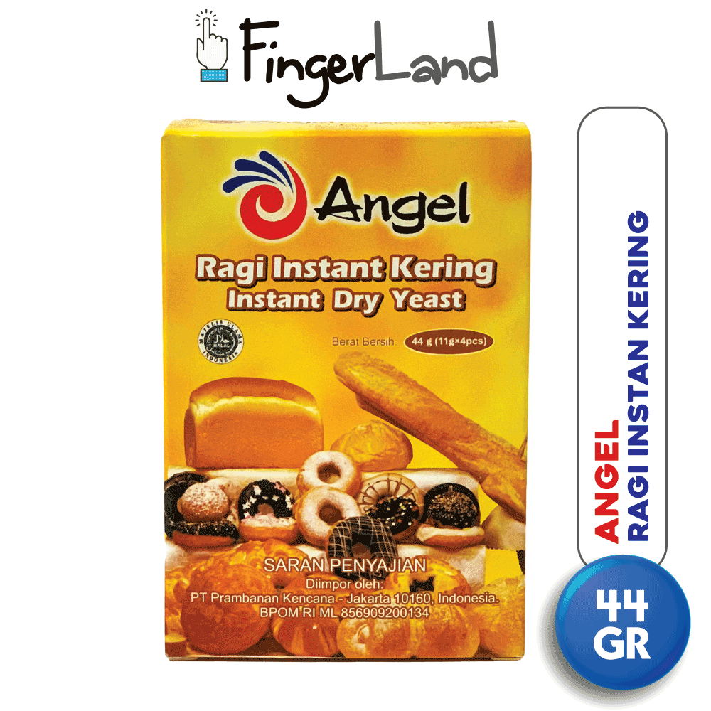 ANGEL Instant Yeast Sachets 44 gram Ragi Instan Kering | Lazada Indonesia