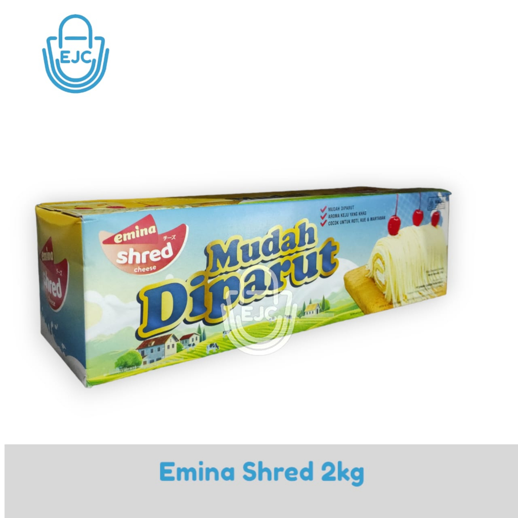 KEJU EMINA SHRED CHEESE 2KG / KEJU PARUT 2KG | Lazada Indonesia