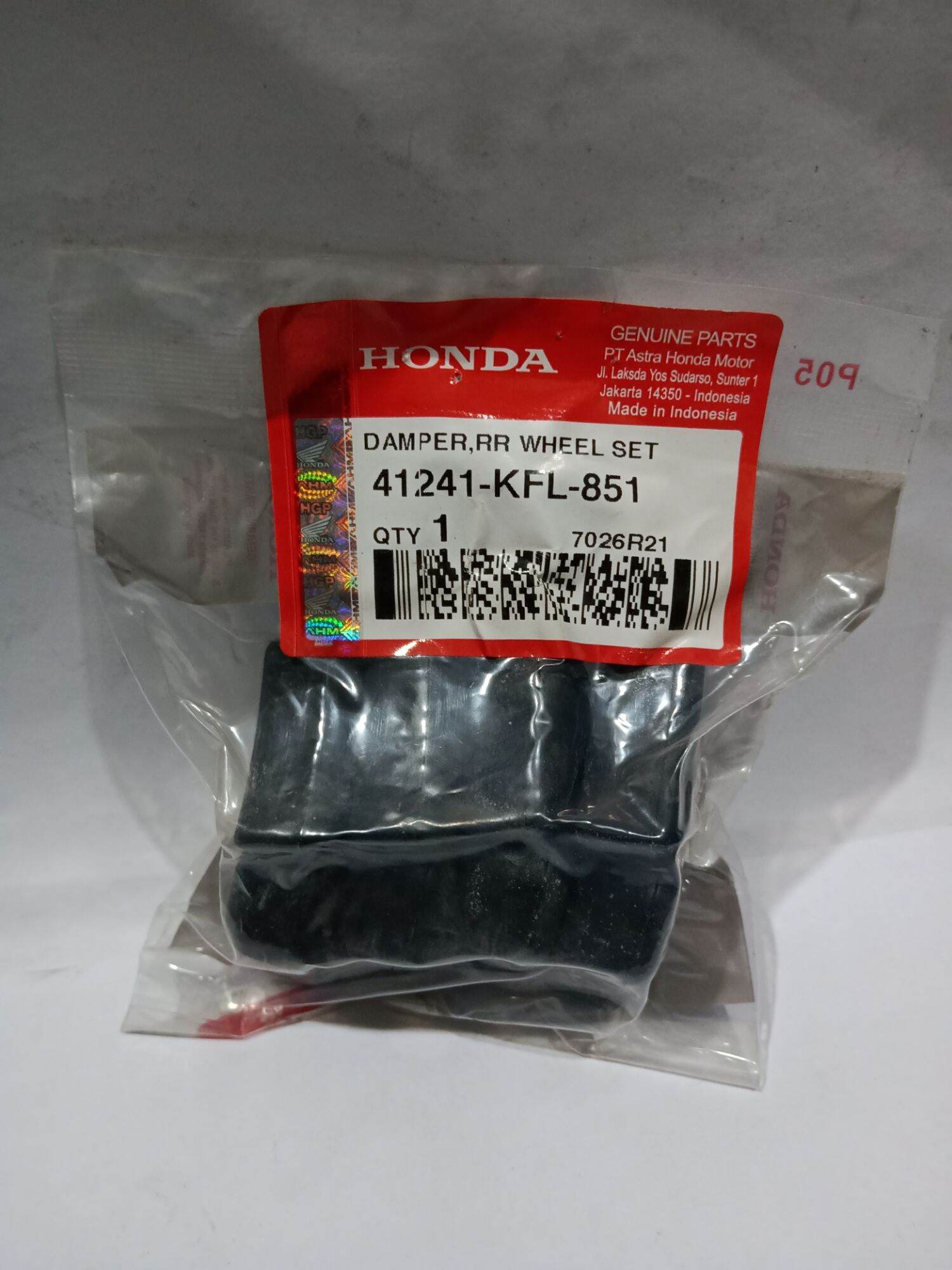 KARET TROMOL REVO ABSOLUTE, SUPRA X 125, BLADE Original AHM 41241-KFL ...