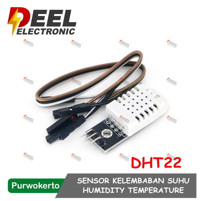 SENSOR DHT22 SUHU KELEMBABAN TEMPERATURE HUMIDITY MODULE DHT 22 AM2302 ...