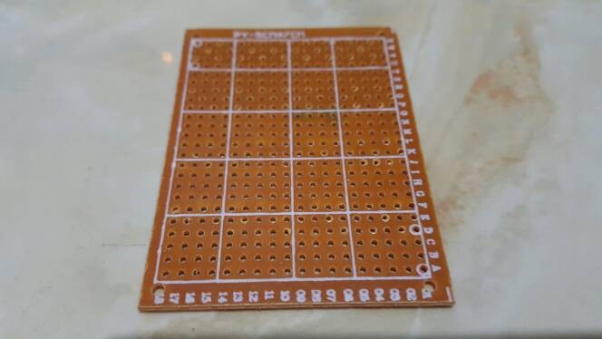 PCB dot MATRIX IC Type 5x7 5 x 7 pcb lubang ic 5 * 7 cm | Lazada Indonesia