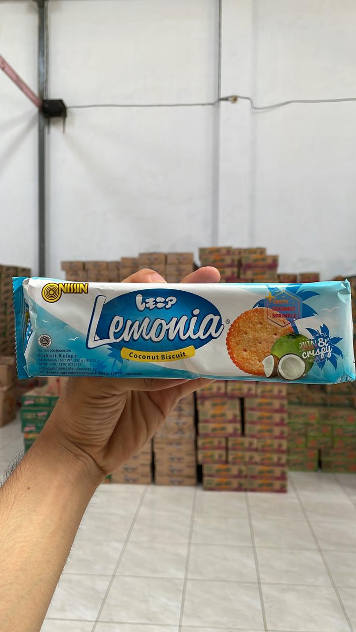 NISSIN LEMONIA 130G ALL VARIAN SNACK makanan ringan jajanan cemilan ...