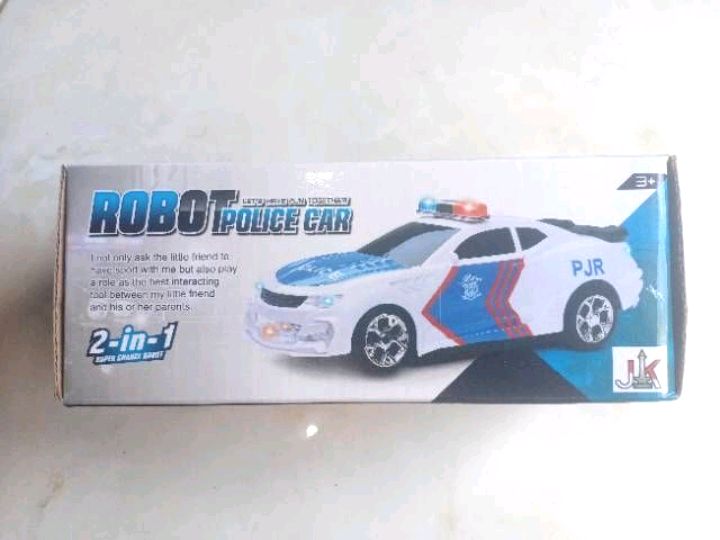 Robot police car transformers super change robot | Lazada Indonesia