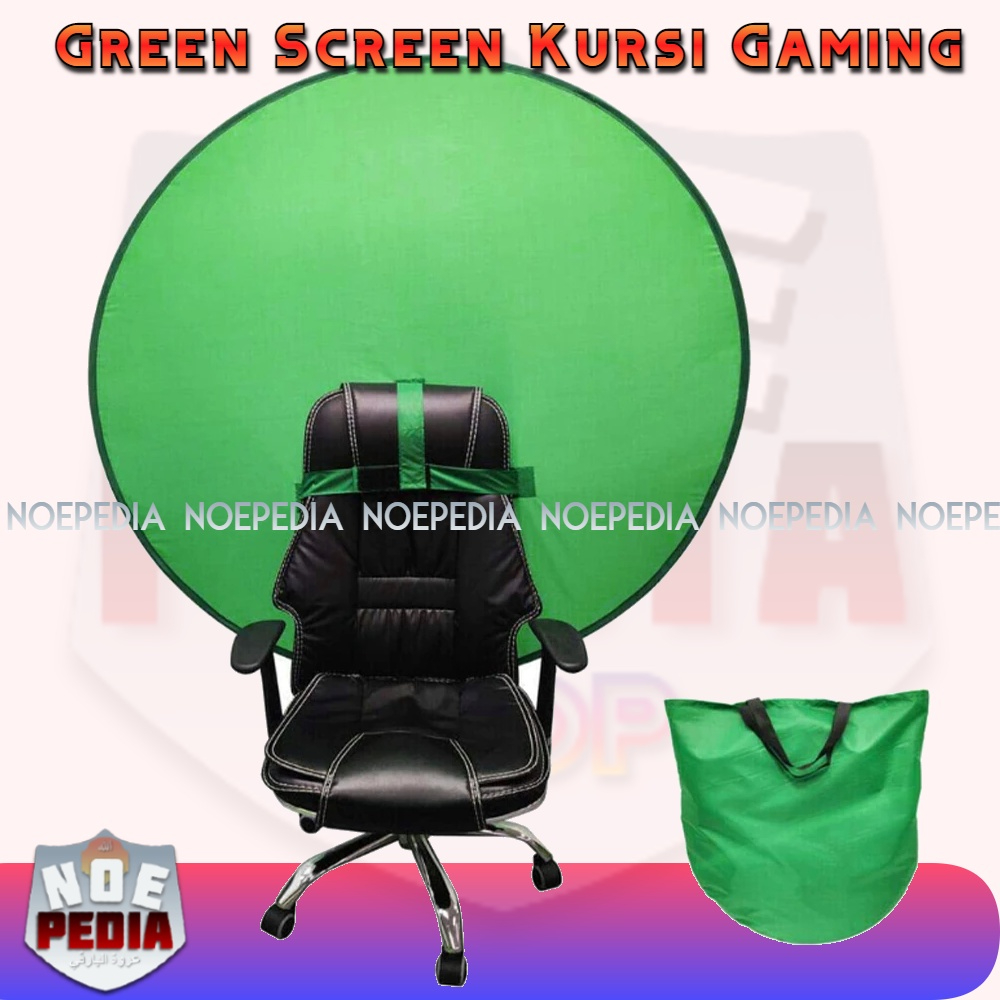 Green Screen Kursi Gaming Podcast Youtube Konten | Lazada Indonesia