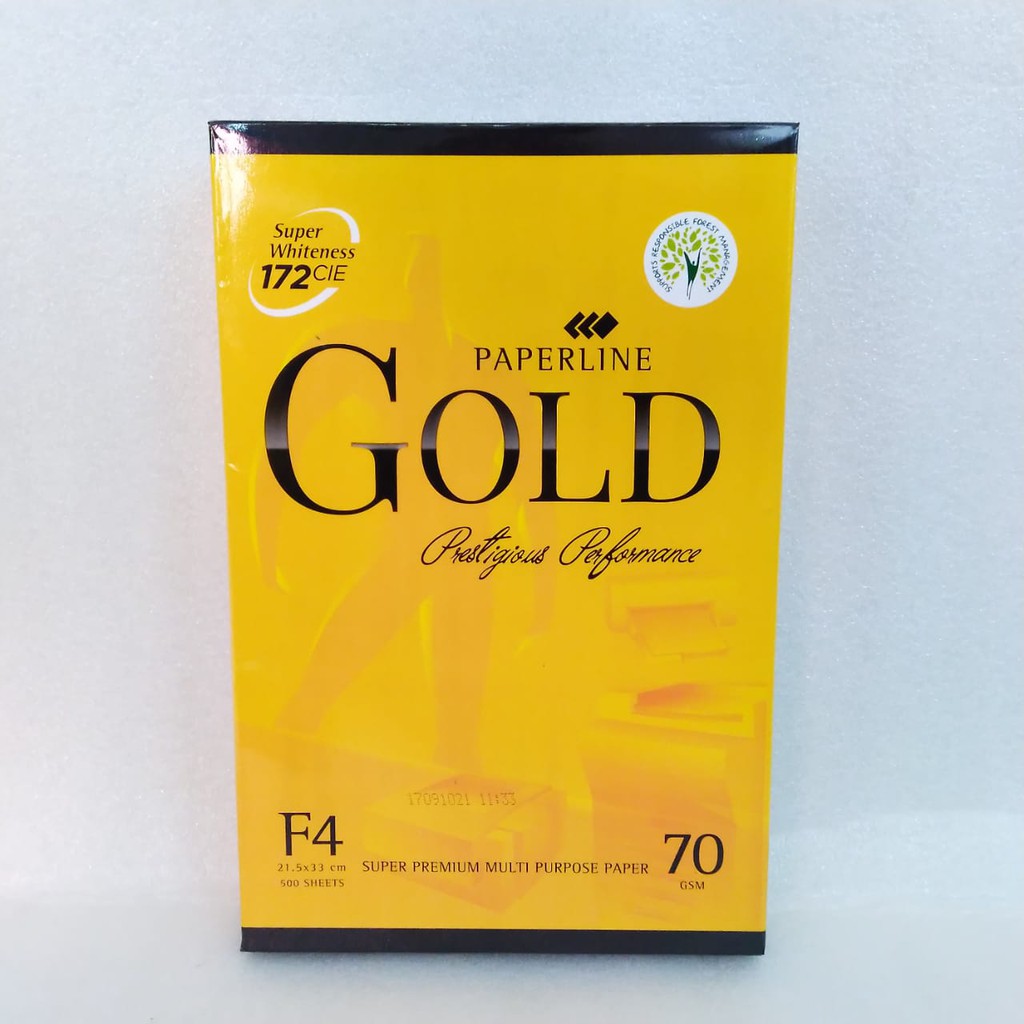 Kertas HVS Paperline GOLD F4 - 70 gram | Lazada Indonesia